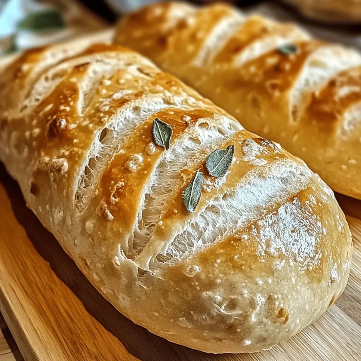 Irresistible Crusty Italian Bread: Easy Baking at Home