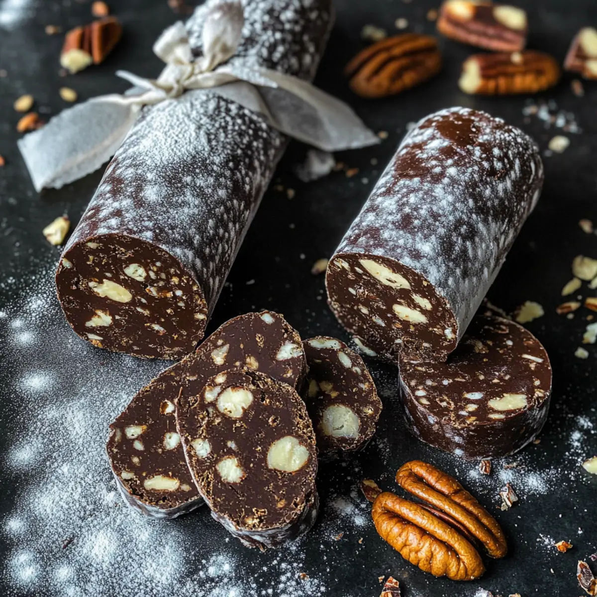 Irresistible Chocolate Salami: Easy No-Bake Holiday Dessert